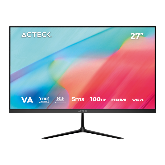 Monitor Plano 27" VA | Captive Vivid SP270 | Negro