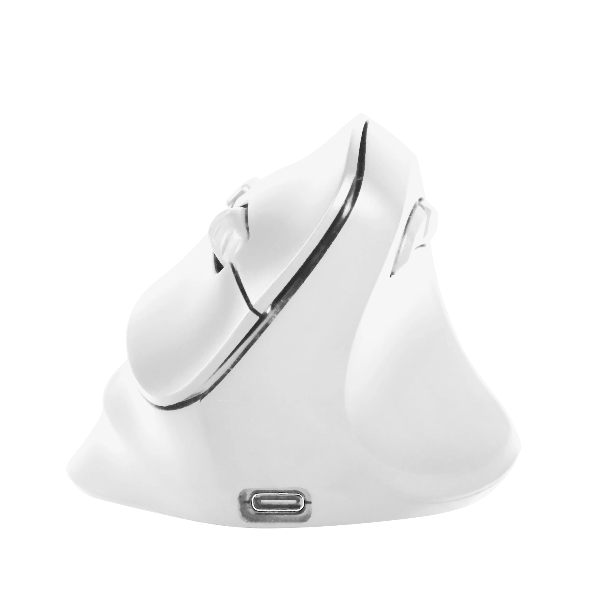 Mouse Ergonómico Vertical | Virtuos Fitt MI520 | Blanco