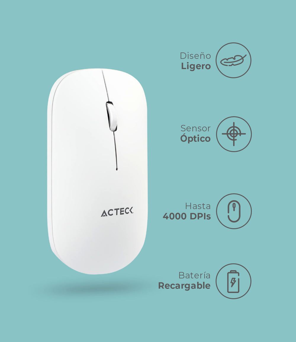 Combo Teclado y Mouse | Creator Virtuos Silk MK720 | 2 en 1 | Teclado