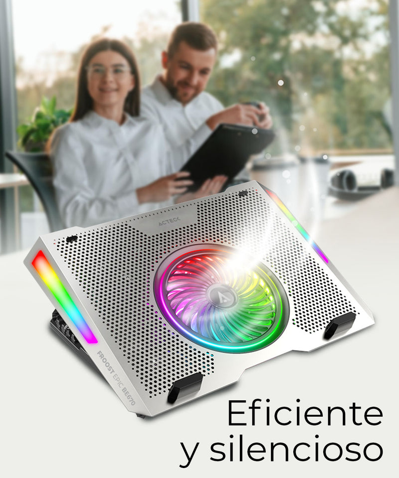 Base Enfriadora para Laptop | Froost Epic BE670 | Aluminio
