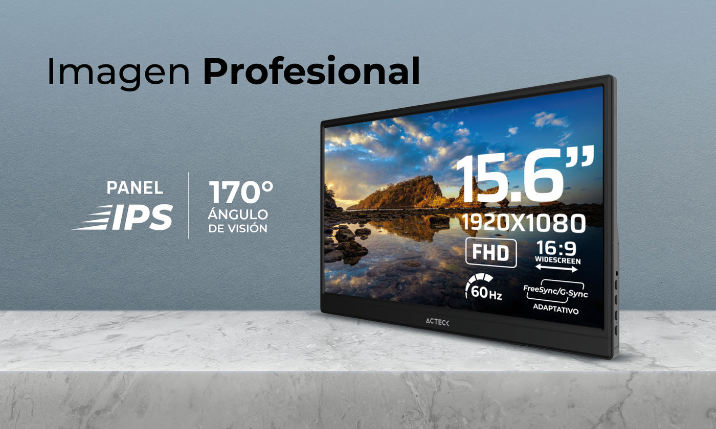 Monitor Portátil Plano 15.6" IPS | LinkPad LP15Y