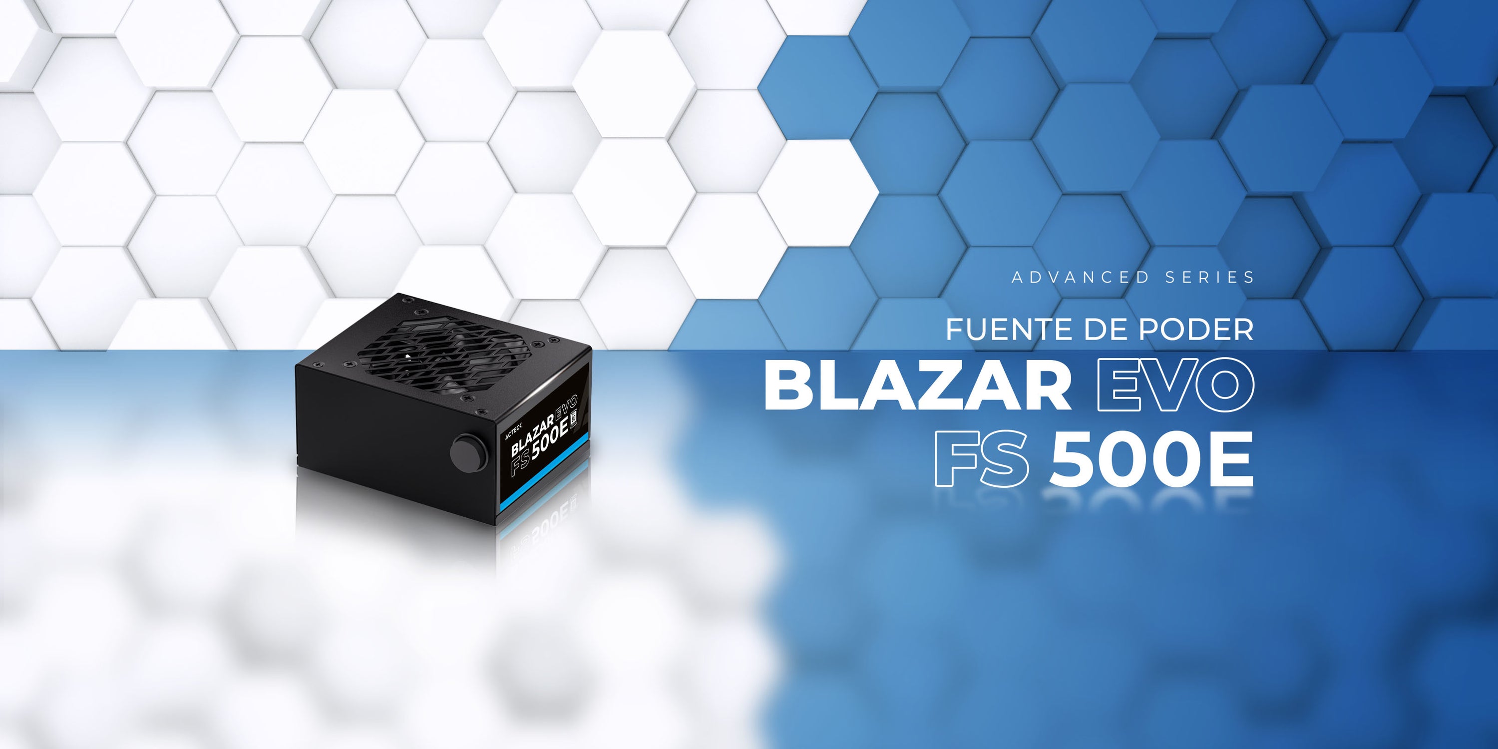 Fuente de Poder SFX 500W | Blazar Evo FS500E | Negro