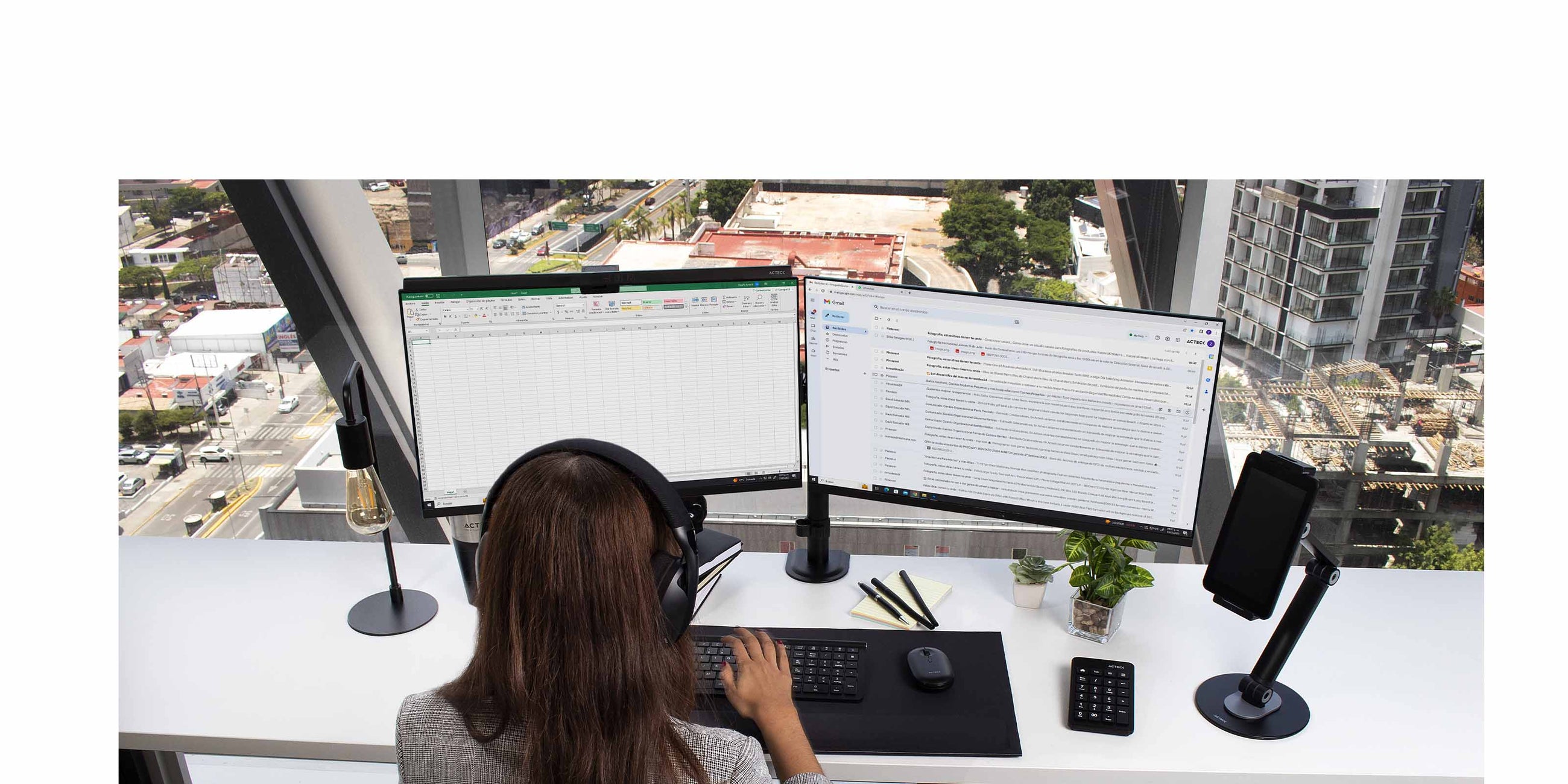 Monitor Plano 27" VA | Captive Vivid SP270 | Negro