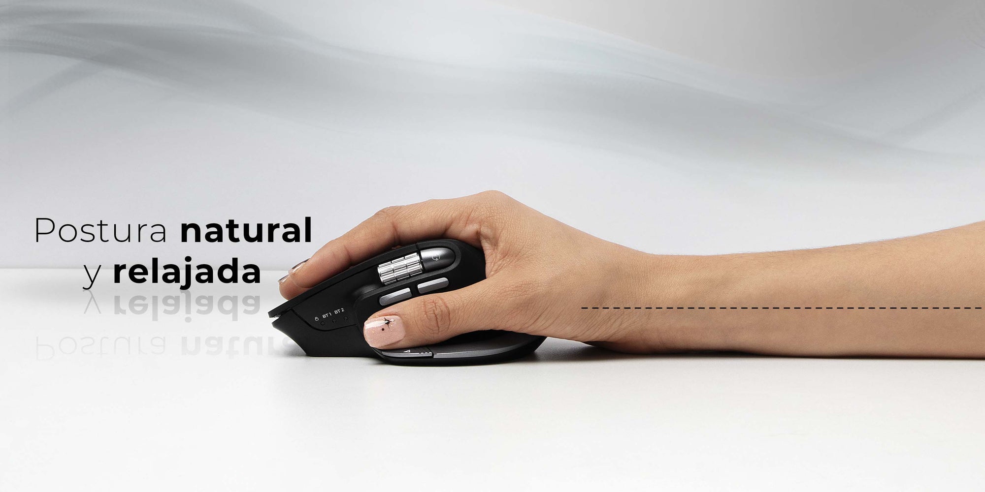 Mouse Ergonómico Profesional | Virtuos Pro MI780 | Negro